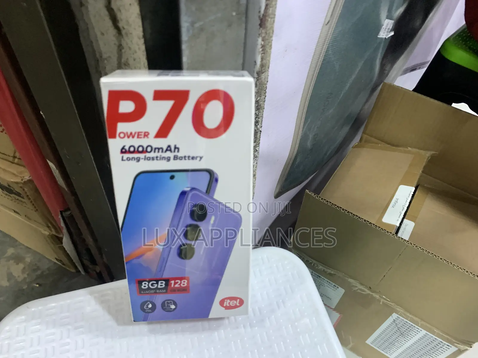 New Itel P70 64 GB Black in Ajah - Mobile Phones, Lux Appliances | Jiji.ng
