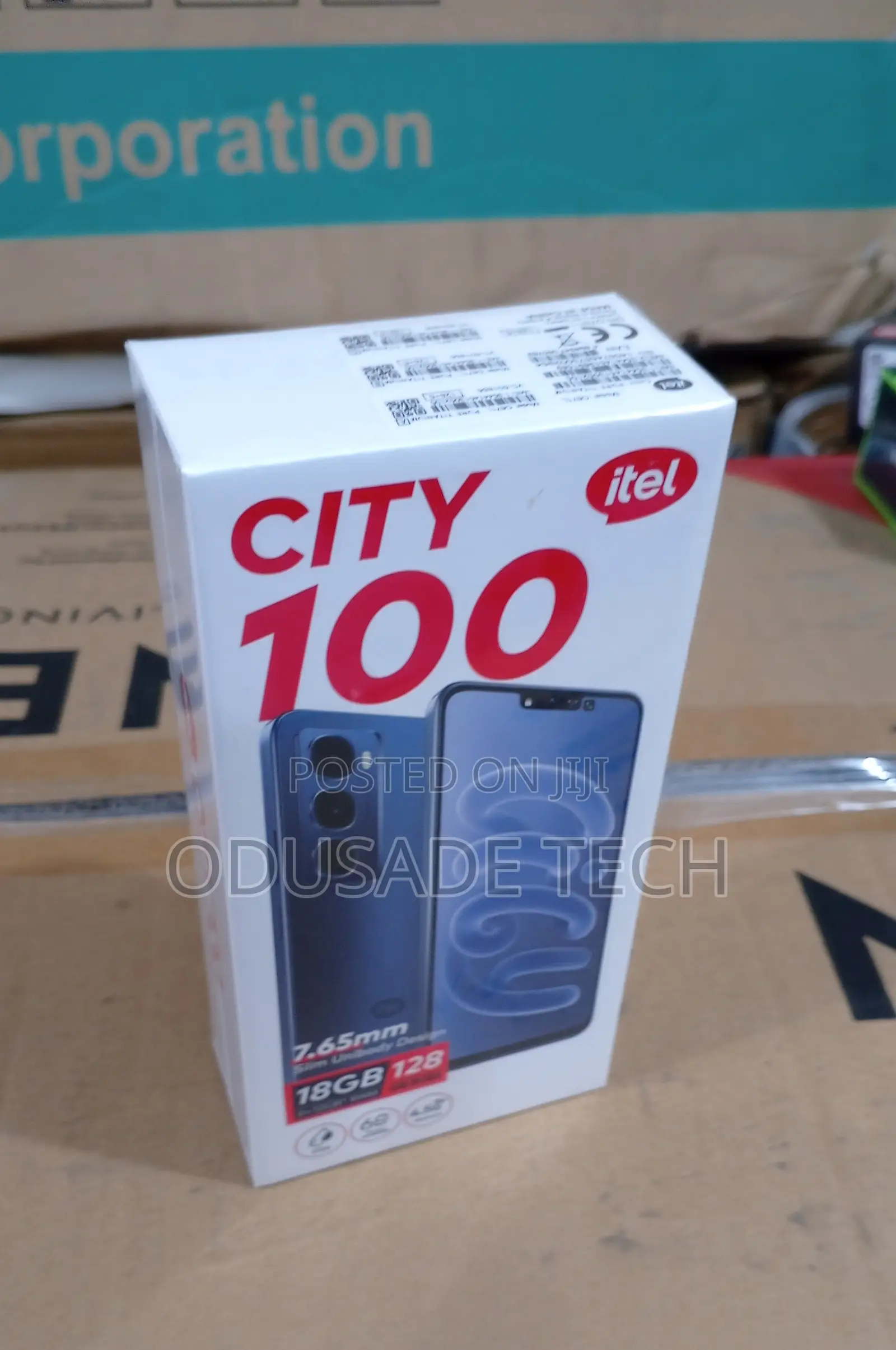 New Itel City 100 128 GB Black in Ikoyi - Mobile Phones, Odusade Tech ...