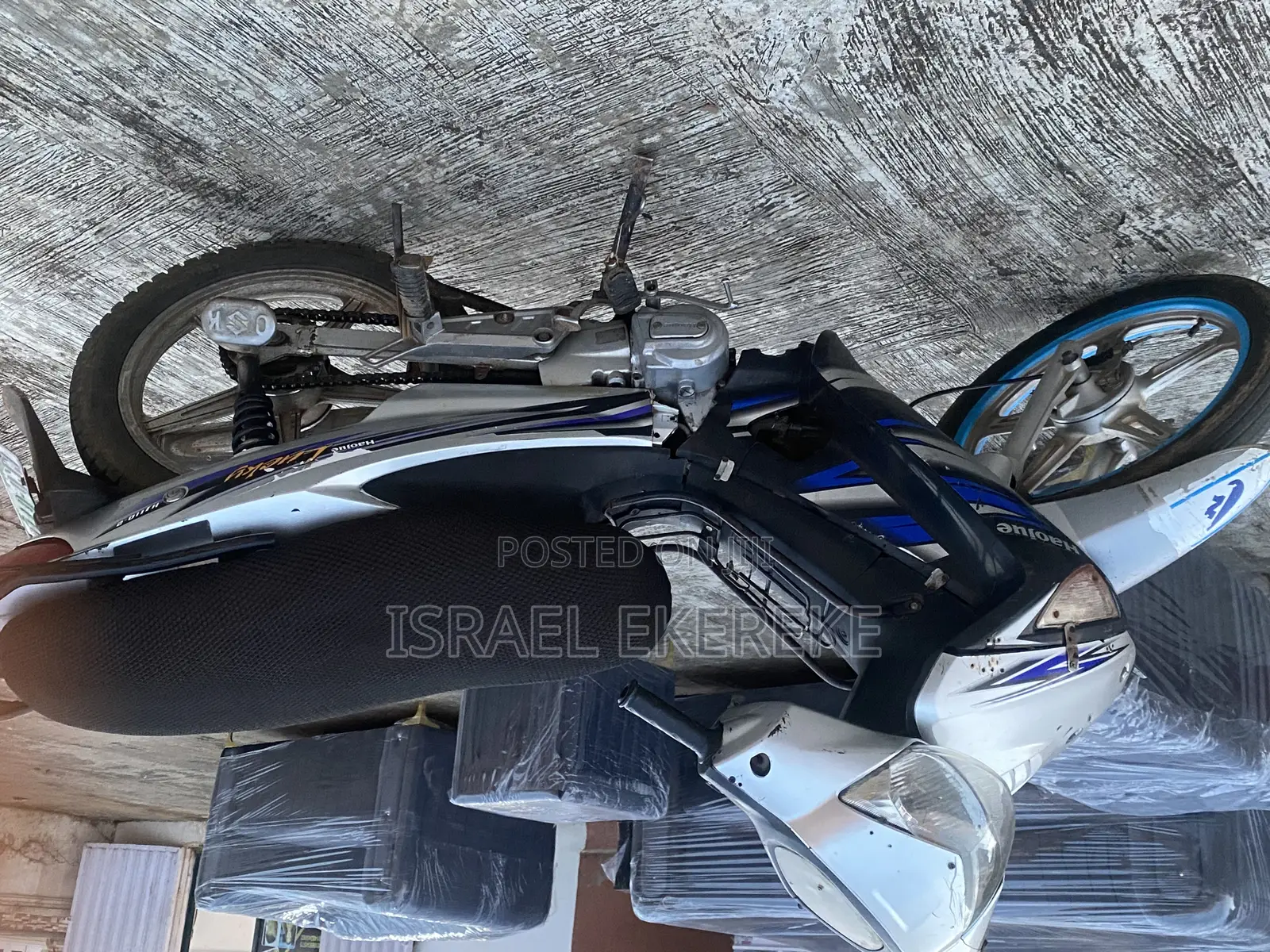 Haojue HJ110-2C 2020 Gray in Ondo / Ondo State - Motorcycles & Scooters, Israel Ekereke | Jiji.ng