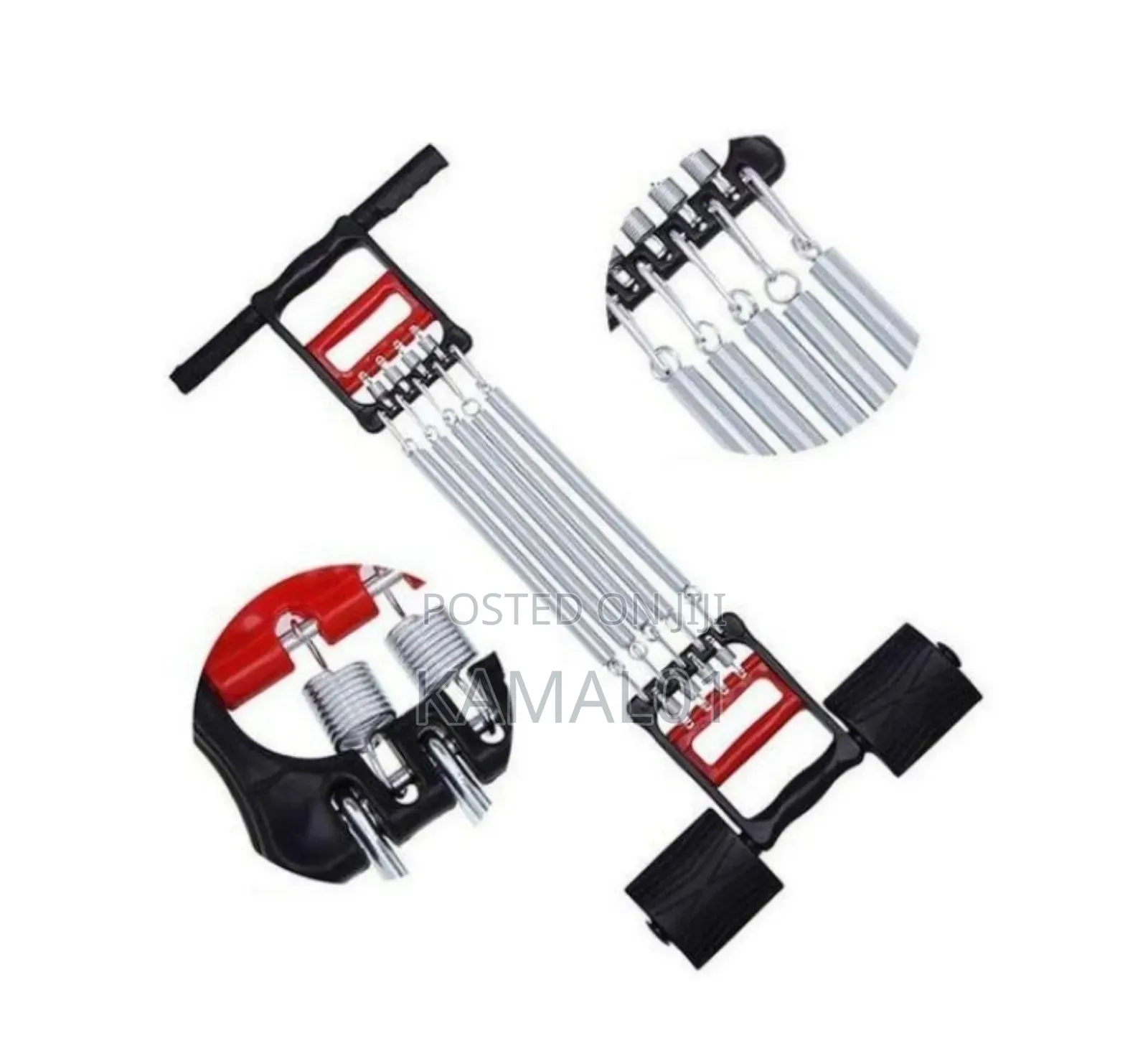 3 in 1 Home Fitness Equipment Spring Chest Expander/Hand Gripper Pull ...