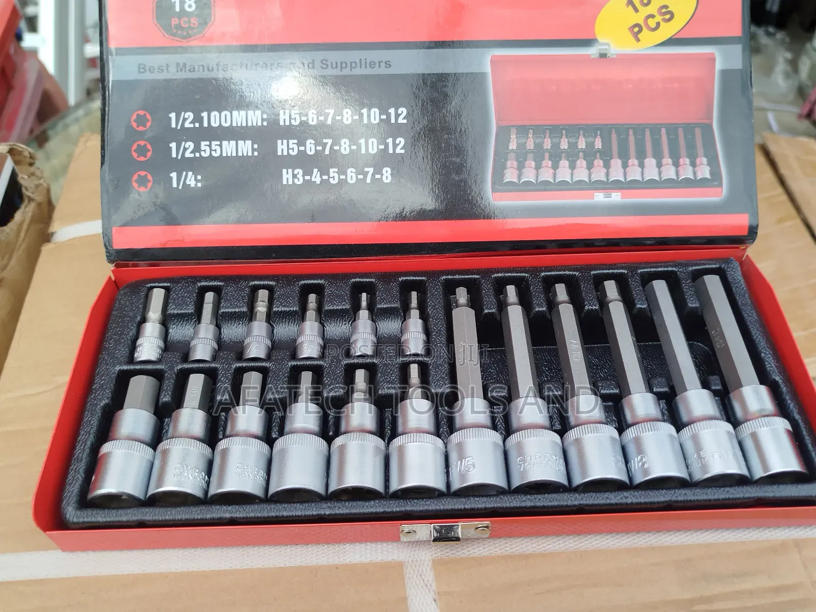 18pcs Allen Key Socket Set in Badagry - Hand Tools, Afatech Tools And Merchandise | Jiji.ng