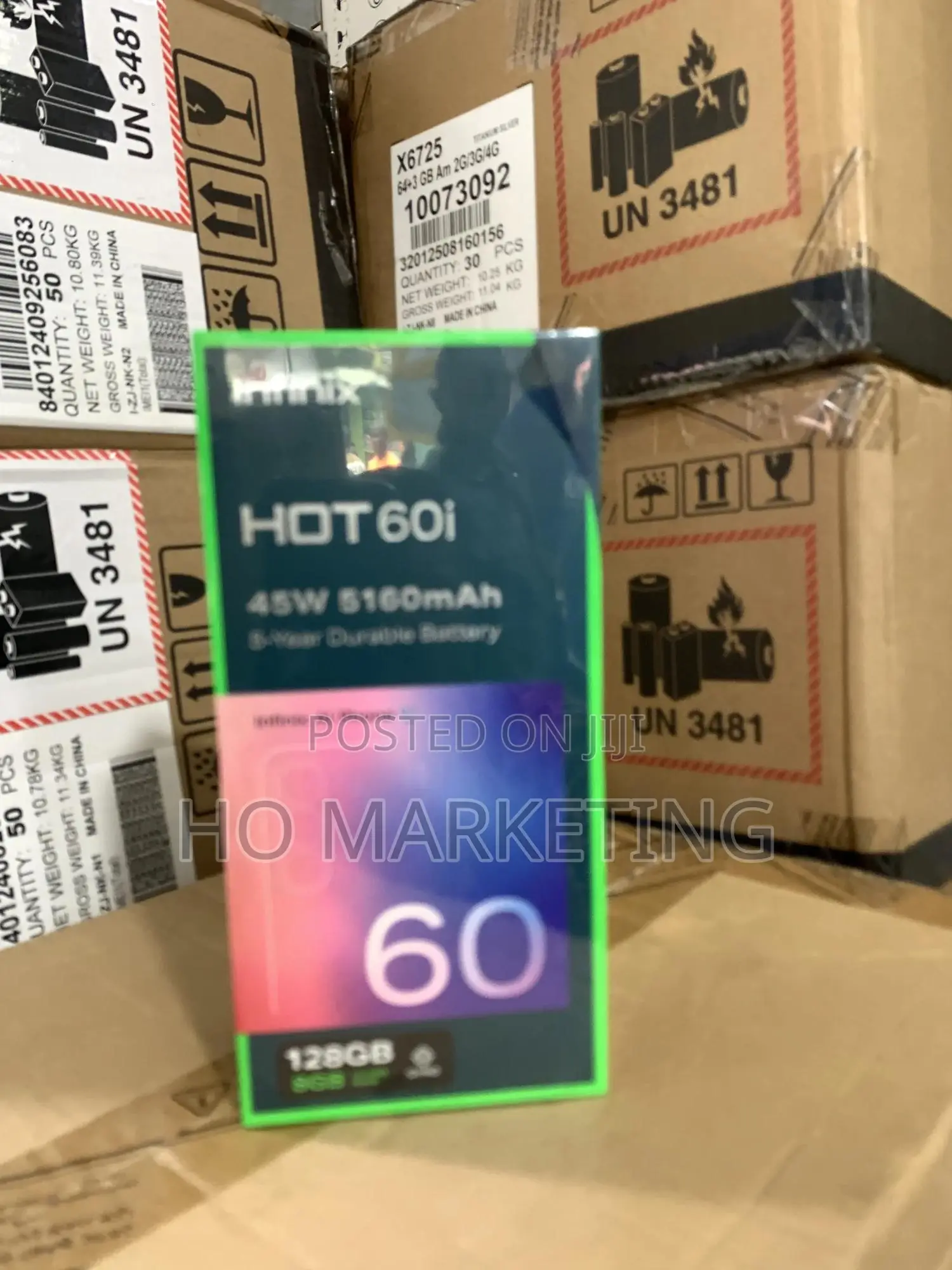 New Infinix Hot 60i 128 GB Black in Surulere - Mobile Phones, Ho Marketing | Jiji.ng