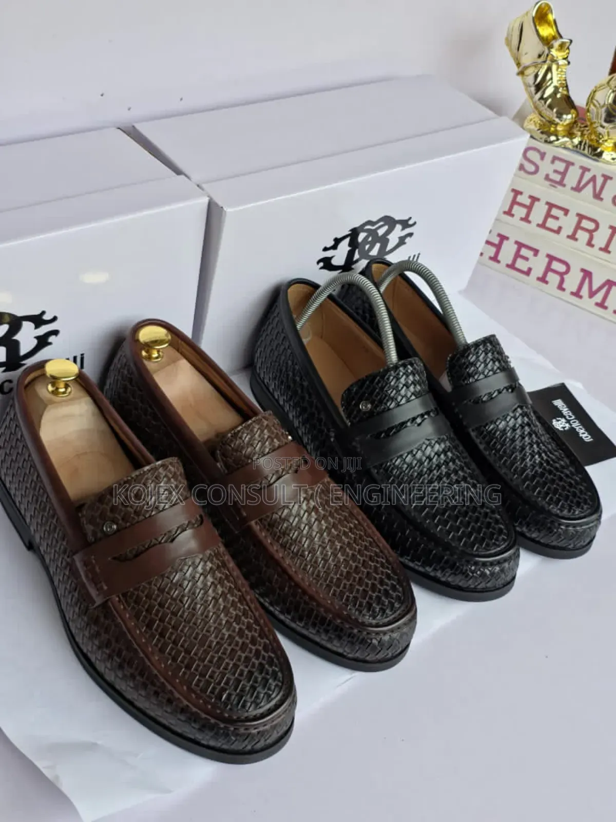Roberto Cavalier Leather Designers Shoe in Ikeja - Shoes, Engr Moses Okojie | Jiji.ng
