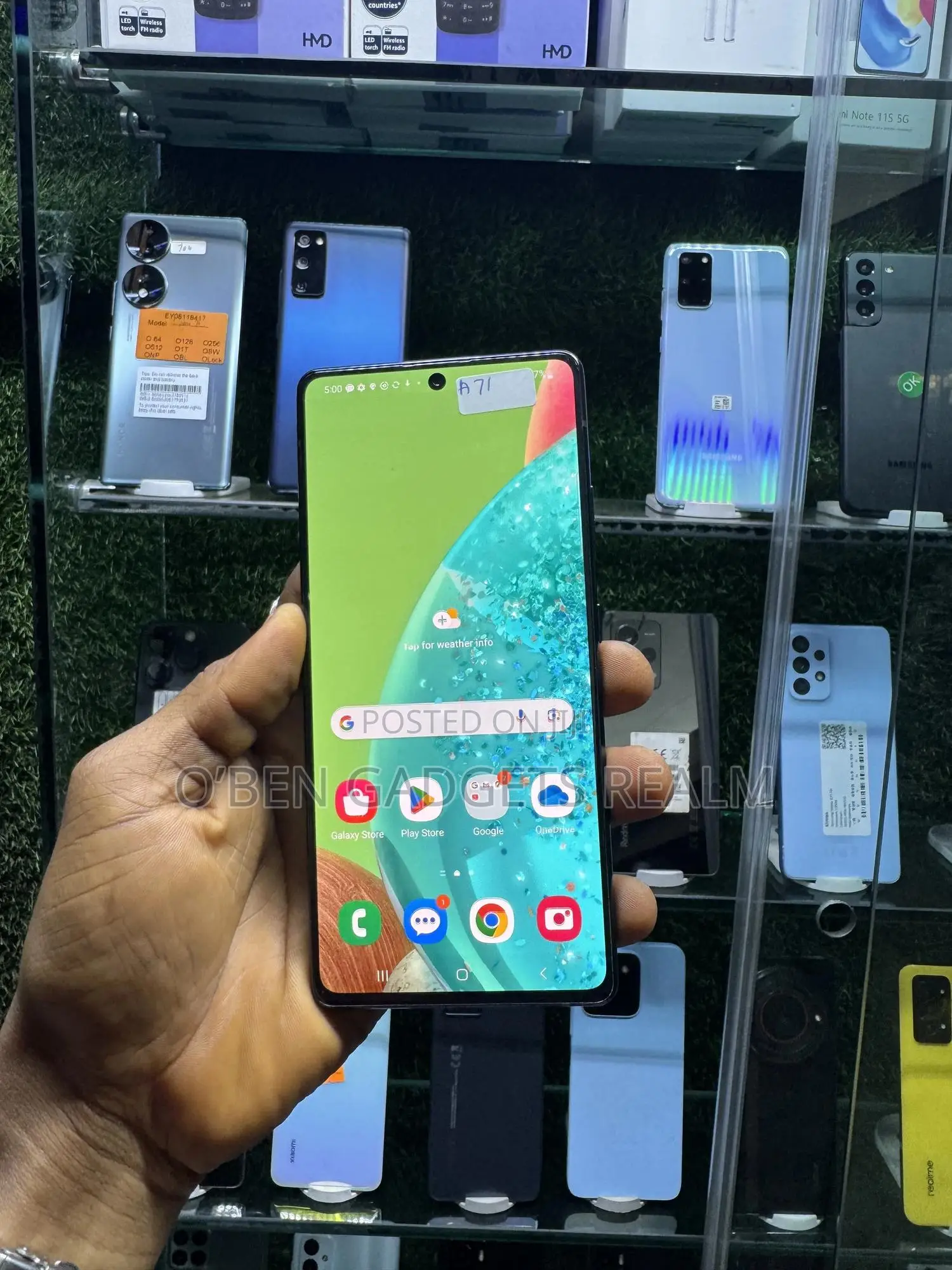 Samsung Galaxy A71 5G 128 GB in Ikeja - Mobile Phones, O’ben Gadgets ...