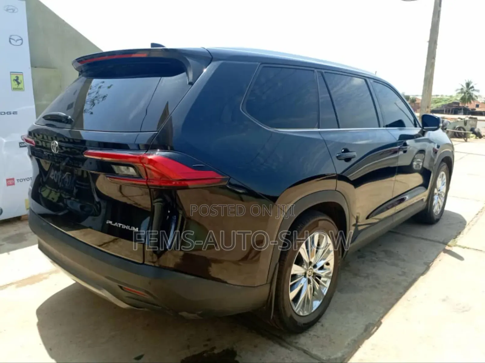 Toyota Grand Highlander Platinum AWD 2024 Black in Ilorin West - Cars ...