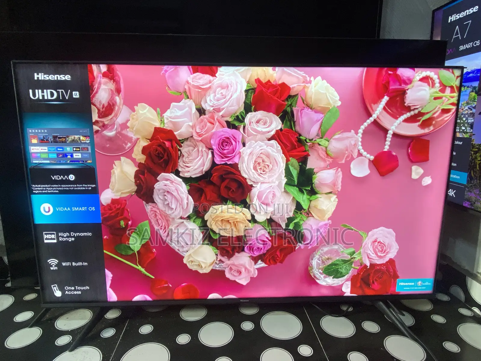 Hisense 58 Inch Vidaa Smart Uhd Frameless Tv With Free Netflix in Ojo ...