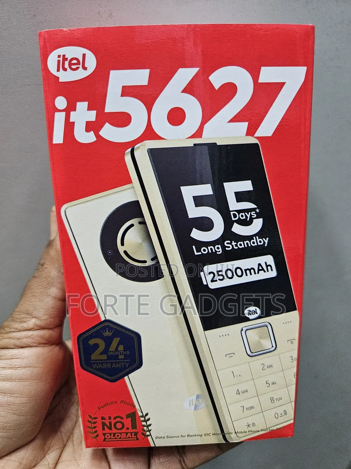 New Itel it5627 Gold in Ikeja - Mobile Phones, Forte Gadgets | Jiji.ng