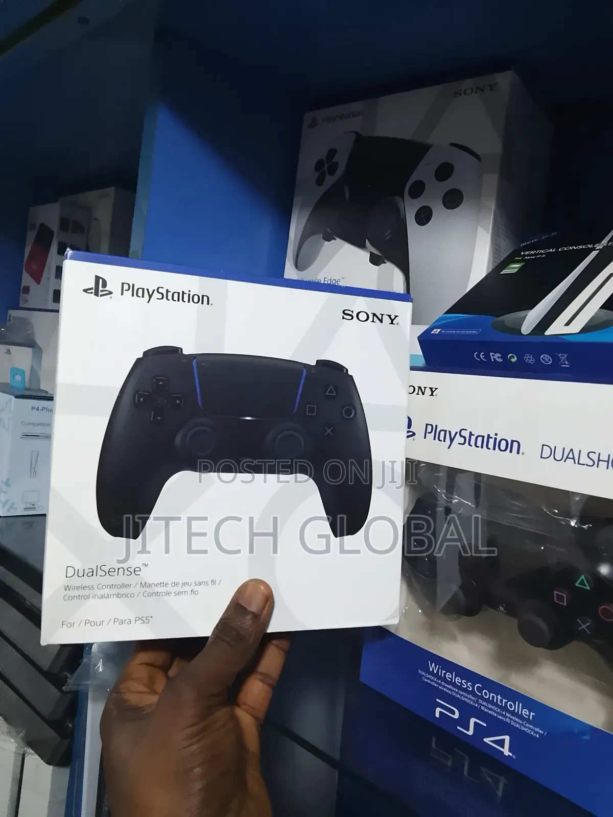 Sony Ps5 Controller- Dualsense Wireless Pad- Playstation 5- Black for ...