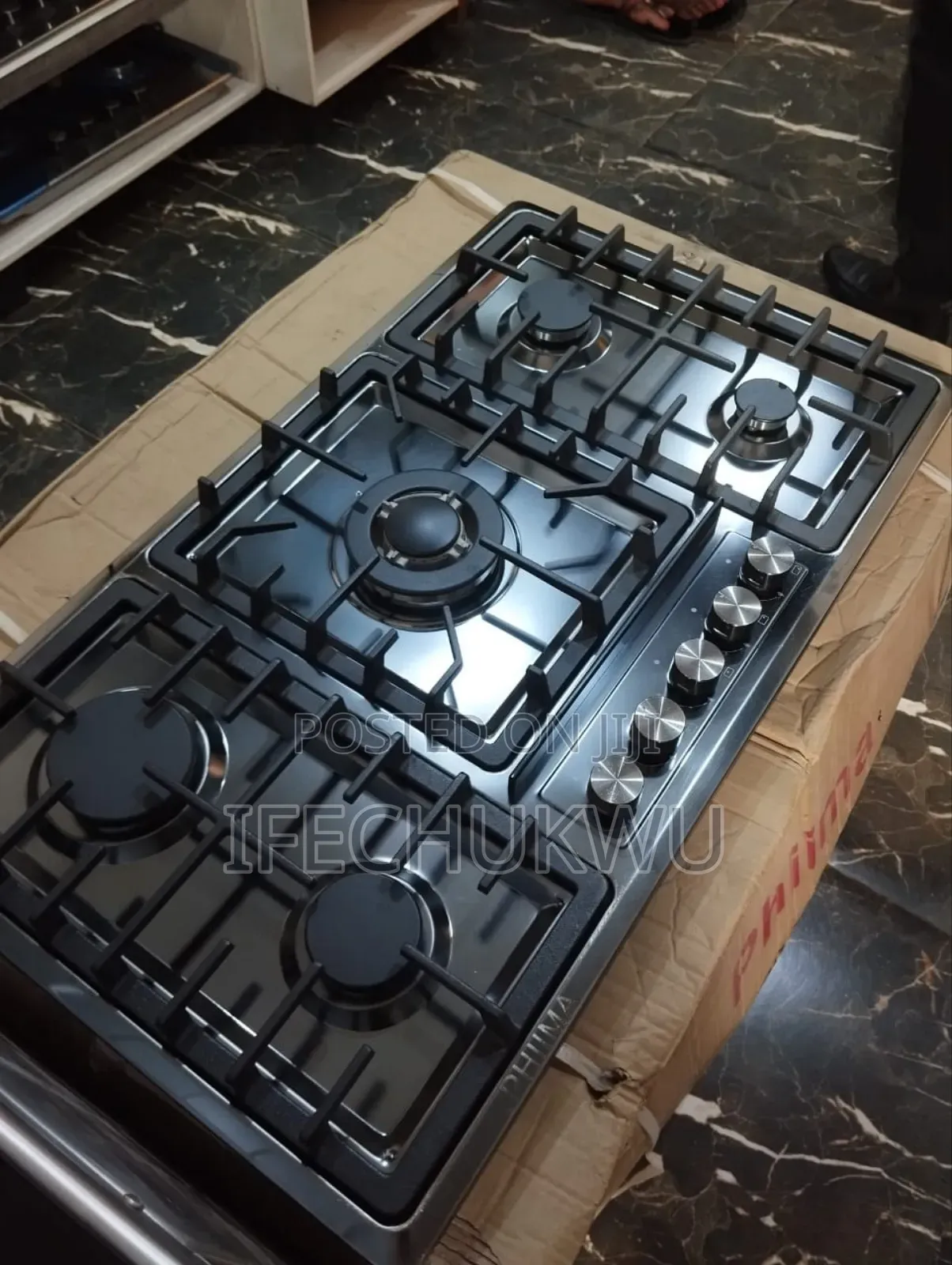 Phiima German Technology Built-in 5 Burners Gas Cooker Hob 60x90cm in ...