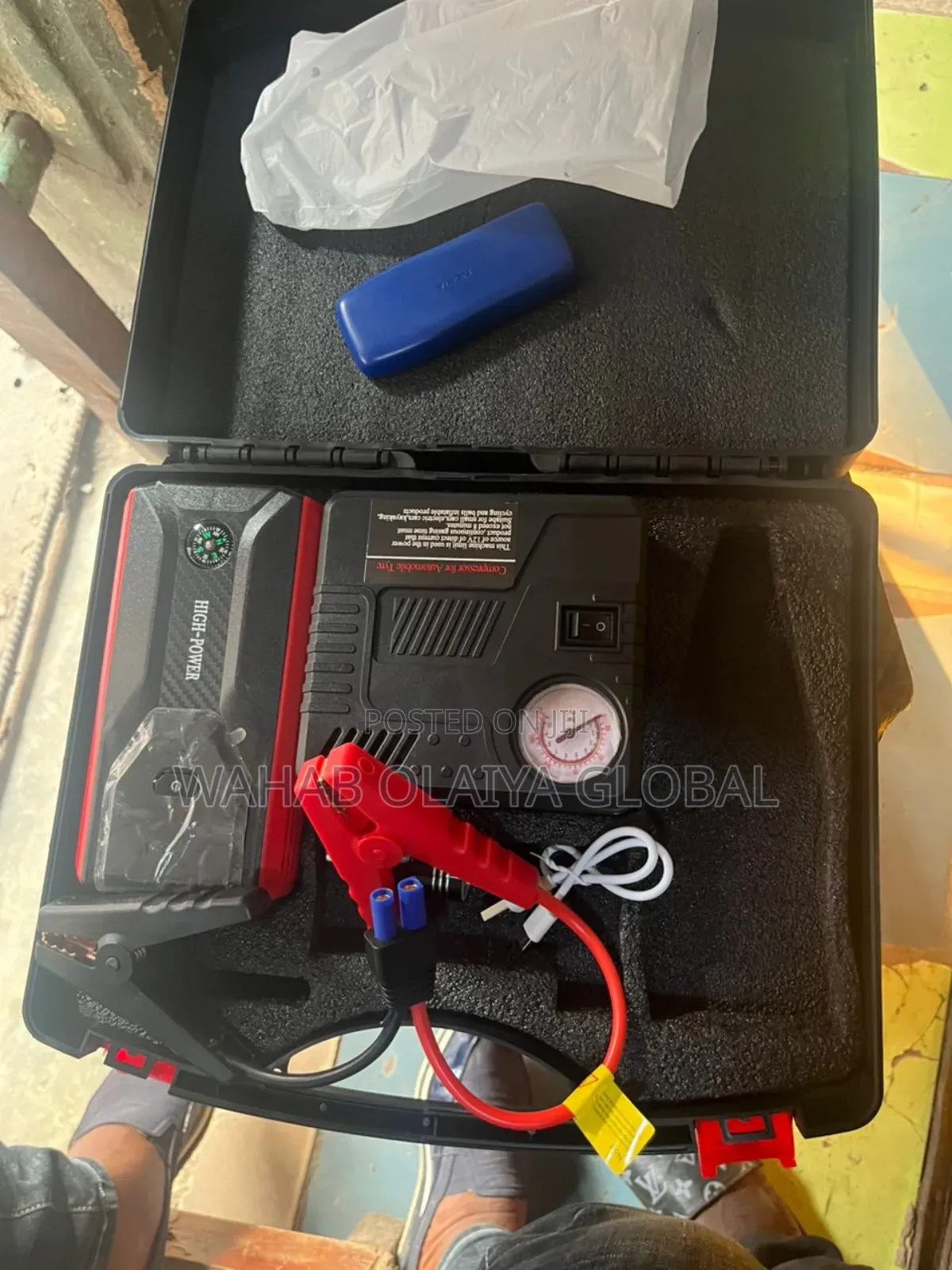 High-Power Multi-Function Jump Starter – Portable Car Battery Booster ...