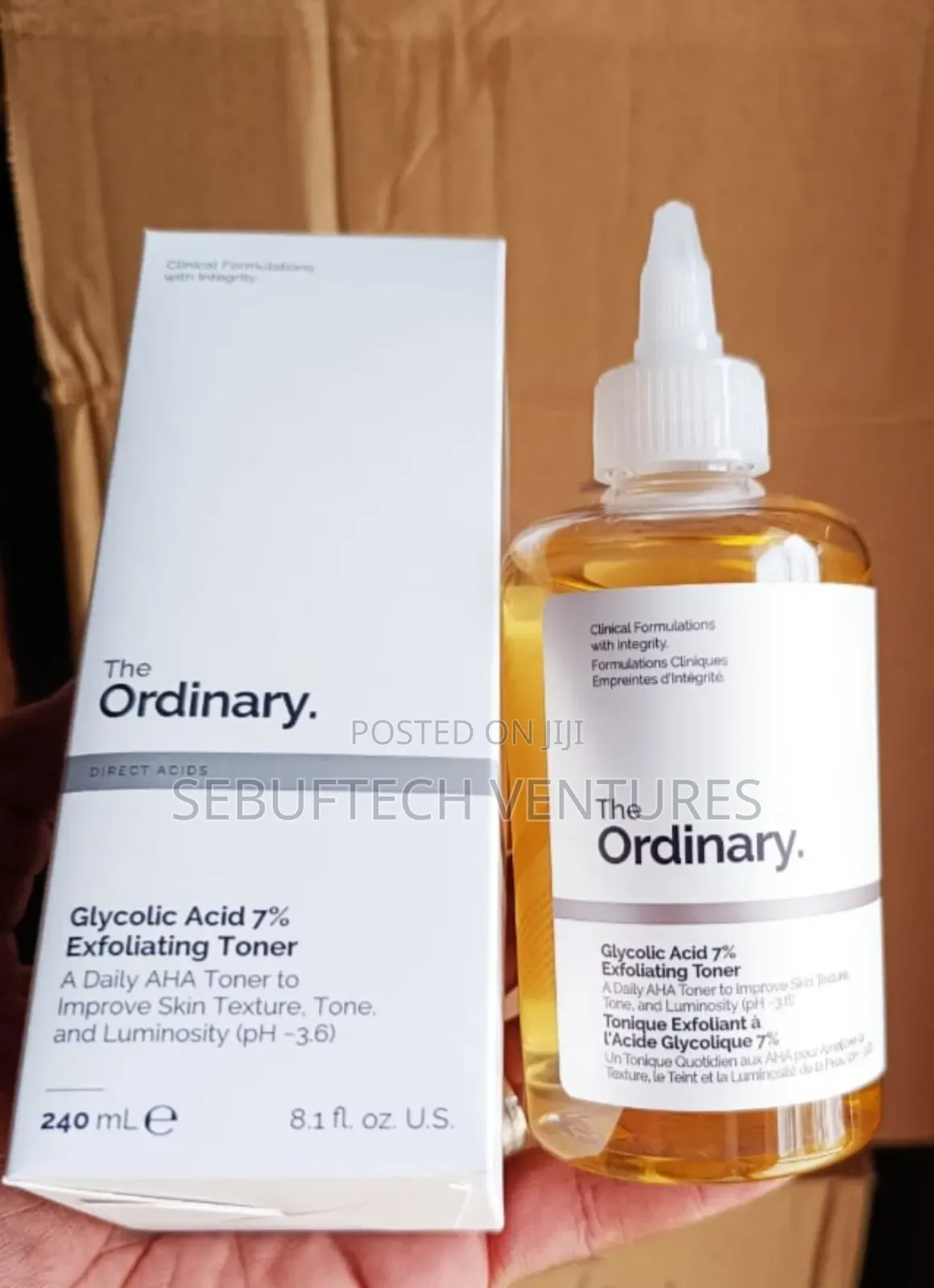 Latest Release! The Ordinary Glycolic Acid 7% Exfoliating Toner 240ml ...