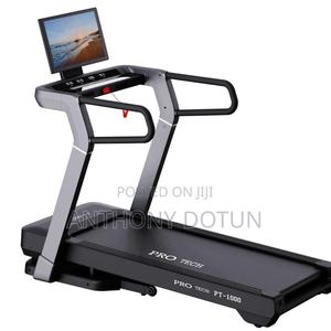 Pro Tech 5hp Big Screens Commercial Treadmill With Auto Incline in ...