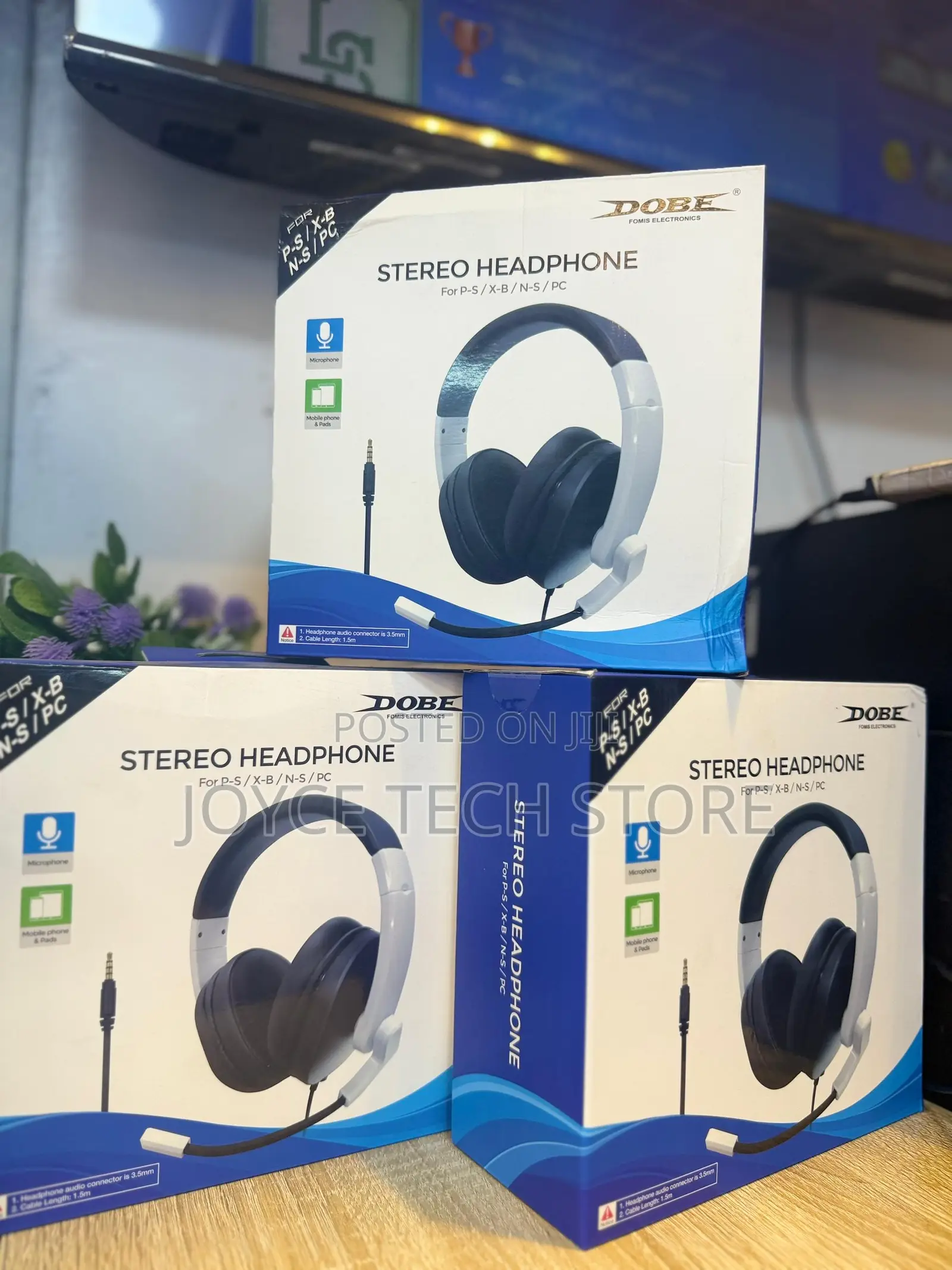 Dobe Stereo Wired Gaming Headset in Ikeja - Headphones, Joyce Tech ...