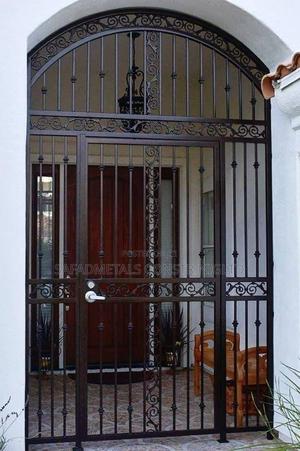 6/8ft Wrought Iron Burglary Gates for sale - safadmetals Constr.NigLtd ...