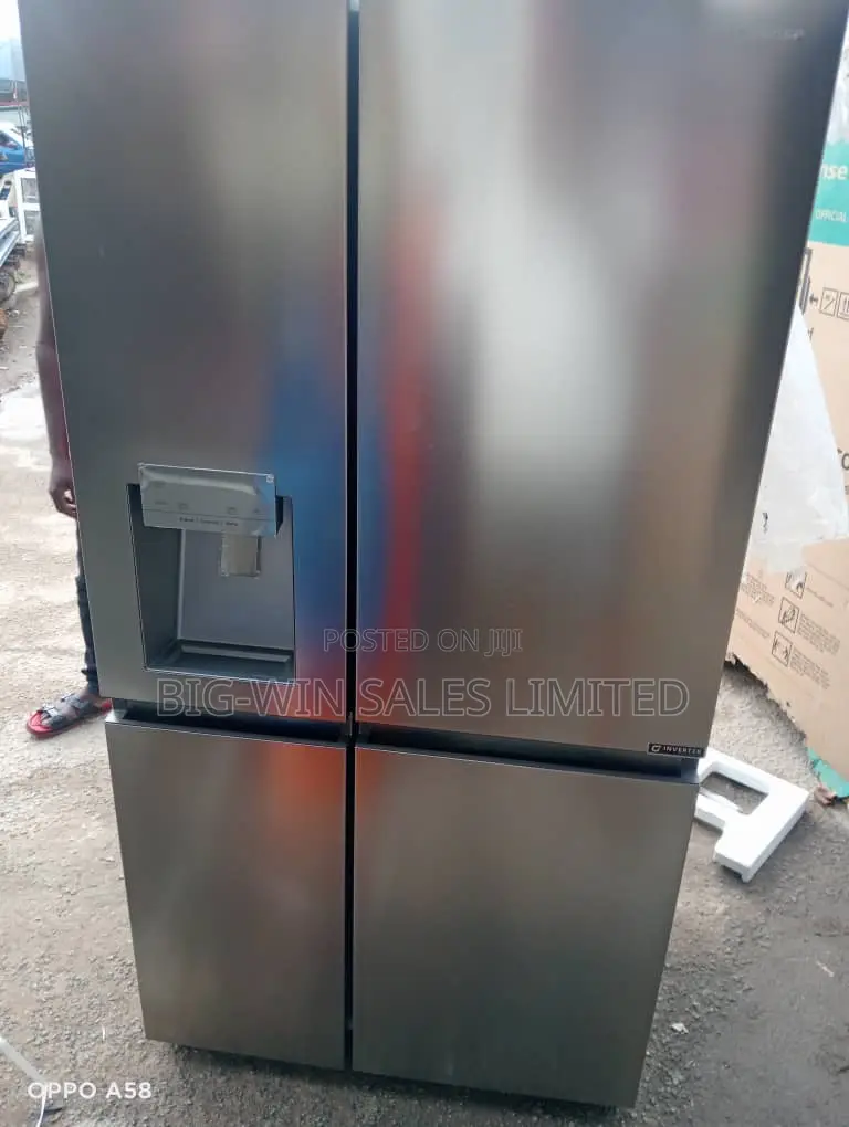Hisense Inverter Side by Side Double Refrigerator in Wuse - Kitchen ...