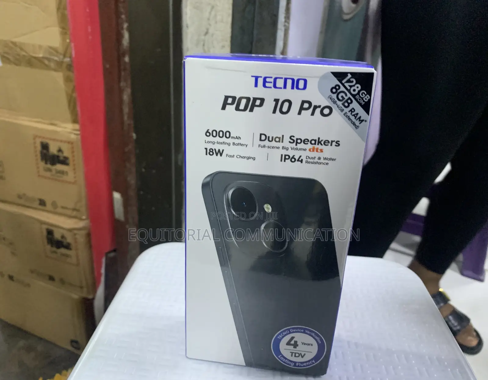 New Tecno Pop 10 Pro 128 GB Gold in Ikotun/Igando - Mobile Phones ...