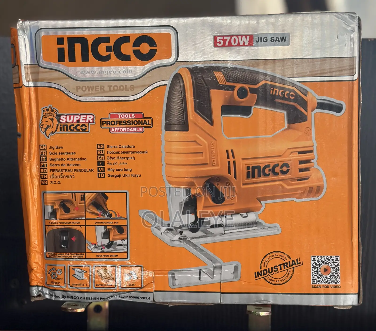 570w Ingco Jig Saw Machine in Abeokuta South - Electrical Hand Tools ...