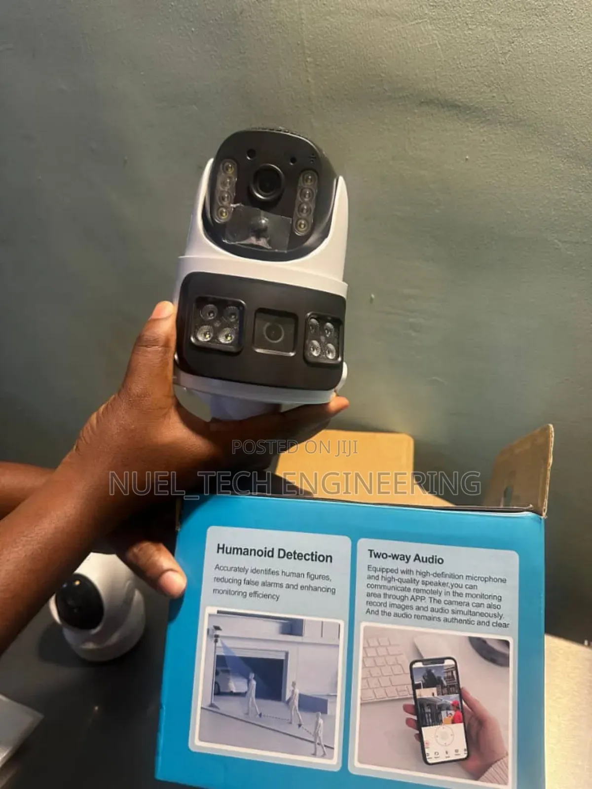4g Solar Camera Double Lens V380 20x Zoom in Awka - Security ...