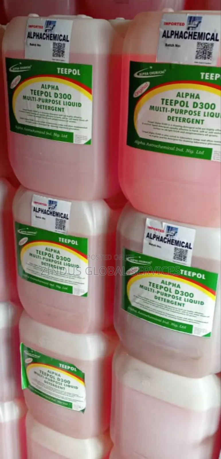 Alpha Chemical Teepol D300 Multi-Purpose Liquid Detergent 20ltrs in Port-Harcourt - Household ...