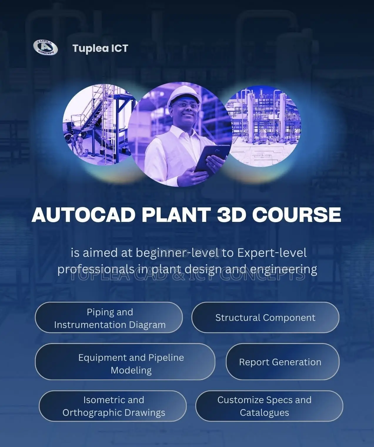 Autocad Plant 3d Training in Ibadan - Classes & Courses, Cad Services | Jiji.ng