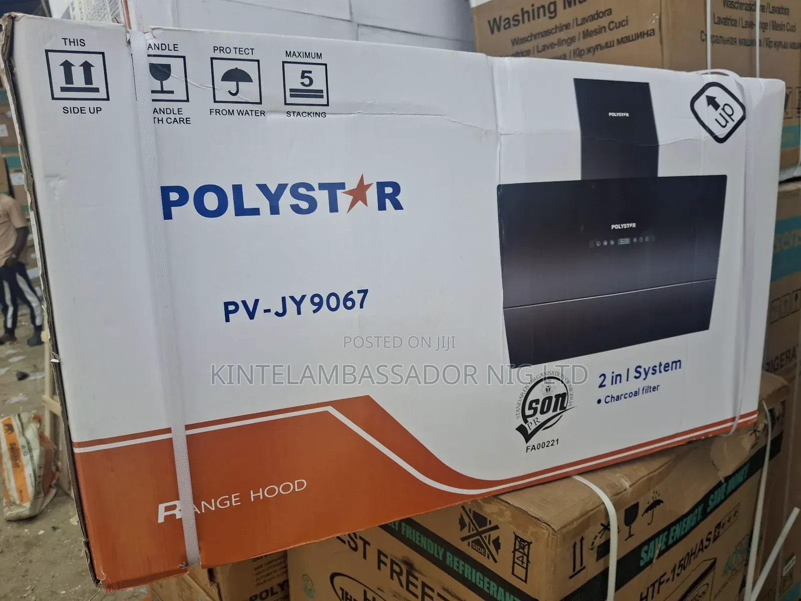 Polystar Range Hood/ Fire Extractor - 90cm in Ojo - Kitchen Appliances ...