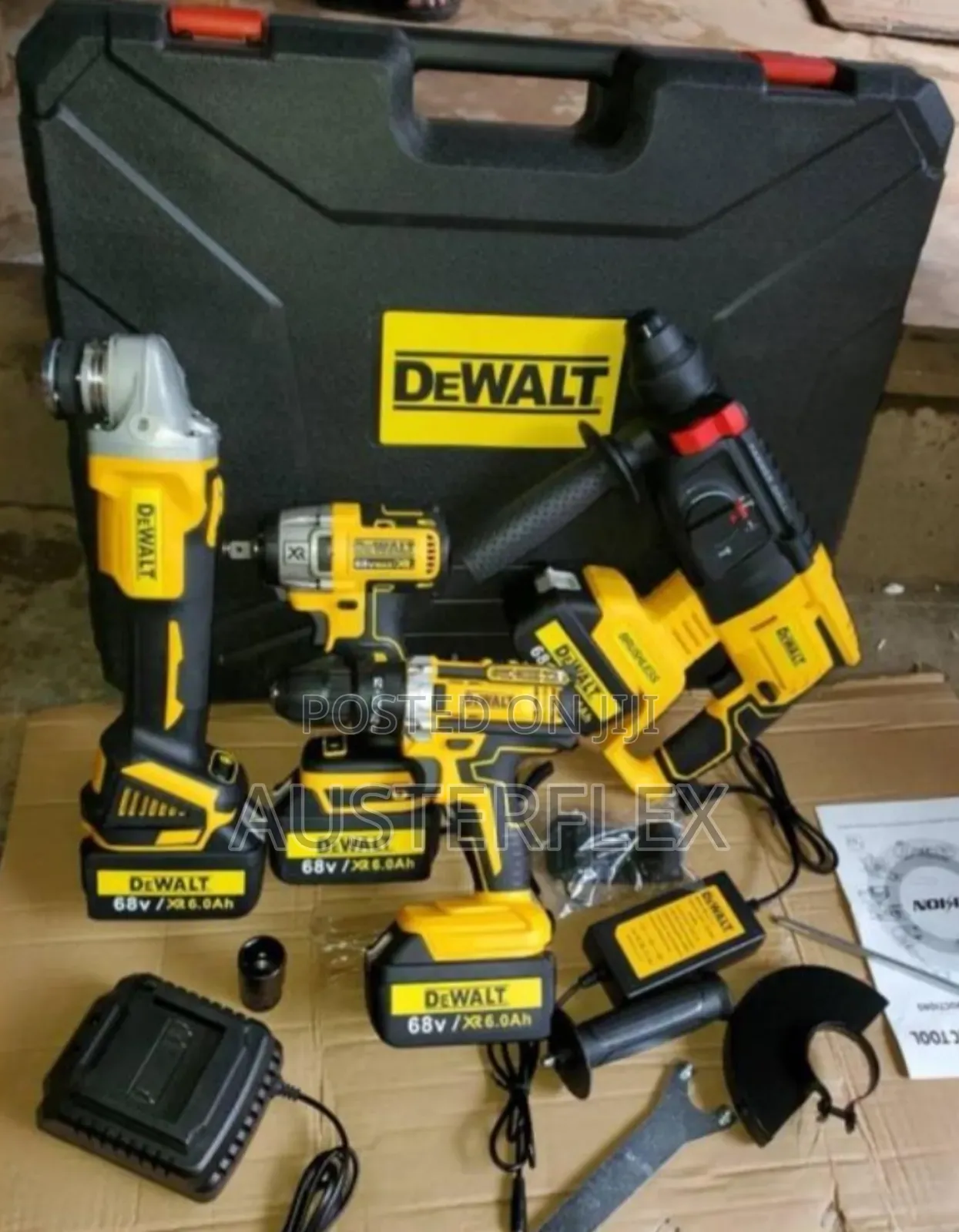 4 In 1 Dewalt Battery Combo Kit Original Machine in Ikeja - Electrical ...