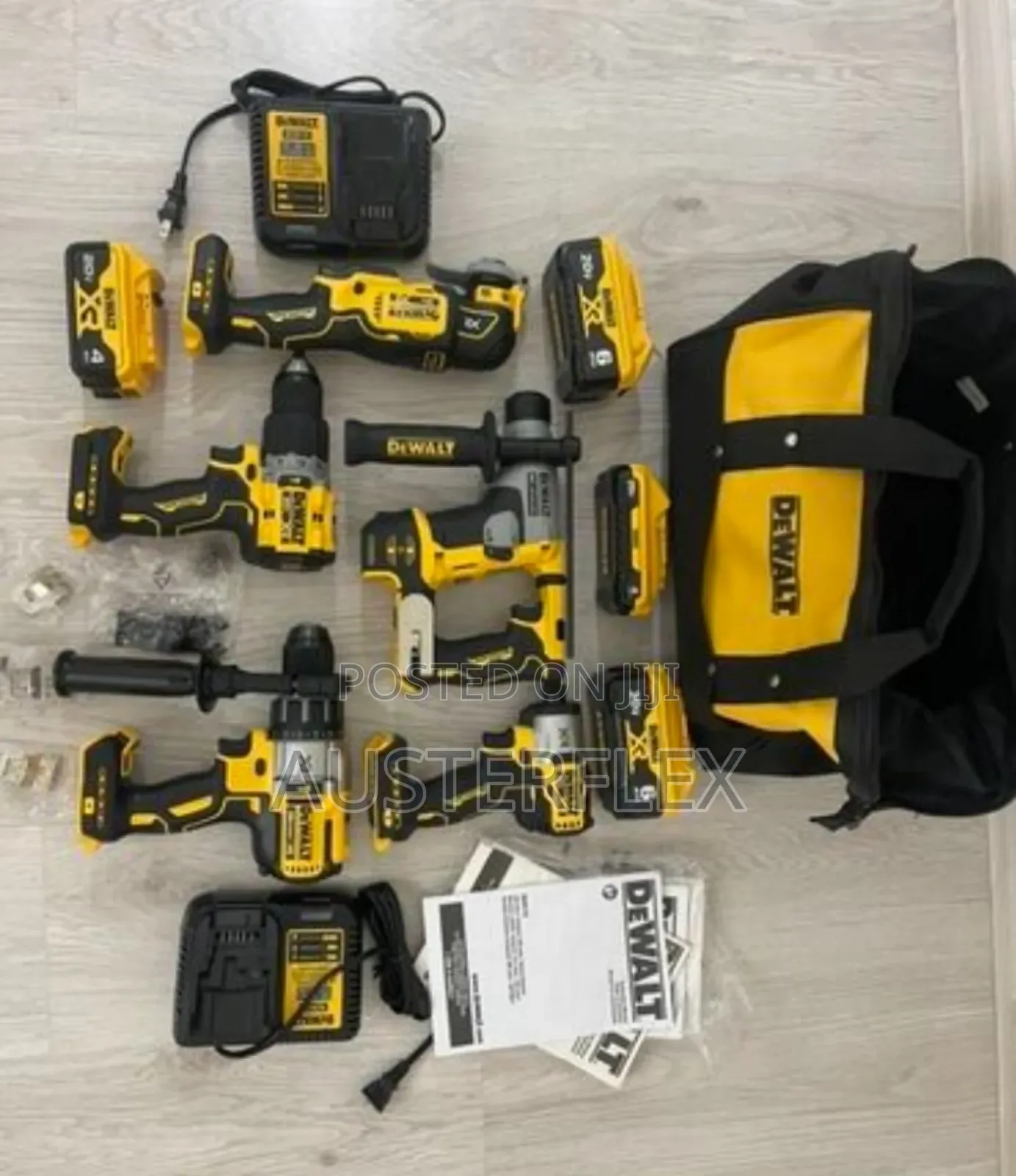4 In 1 Dewalt Battery Combo Kit Original Machine in Ikeja - Electrical ...