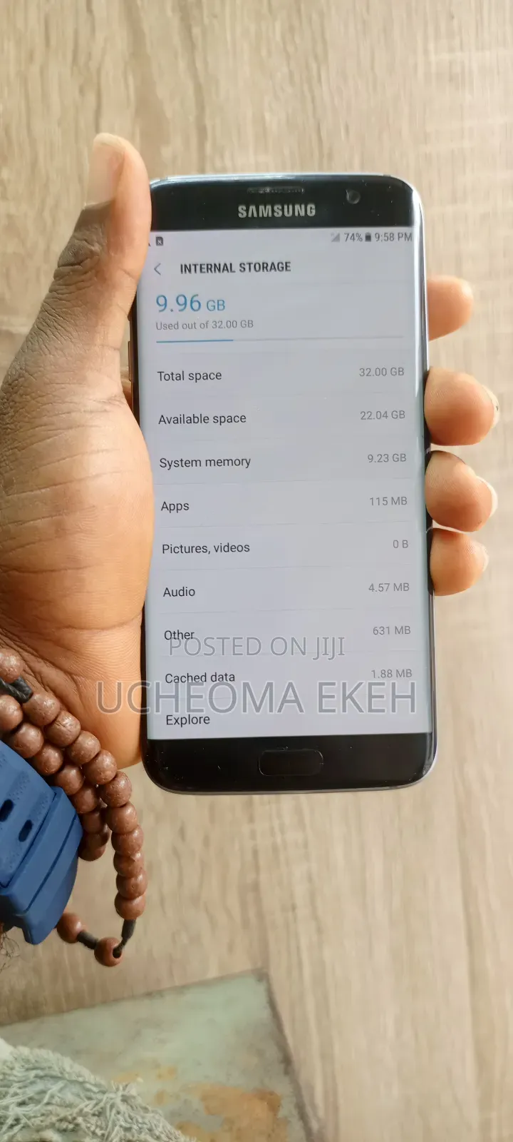 Samsung Galaxy S7 edge 32 GB Black in Benin City - Mobile Phones, Ucheoma Ekeh | Jiji.ng