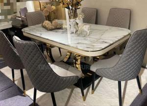 Beautiful Design Dining Table With Six Chairs in Ikotun/Igando - Furniture, Ebere Nwafor | Jiji.ng