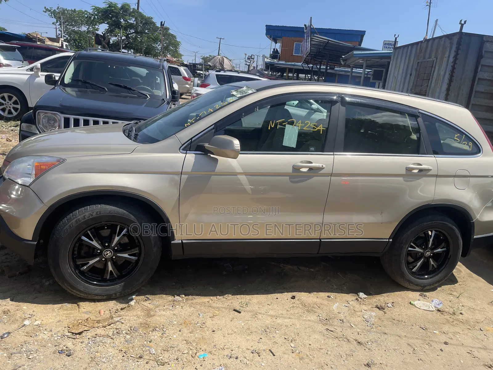 Honda CR-V 2.4 2008 Gold in Isolo - Cars, Prince Obinna | Jiji.ng