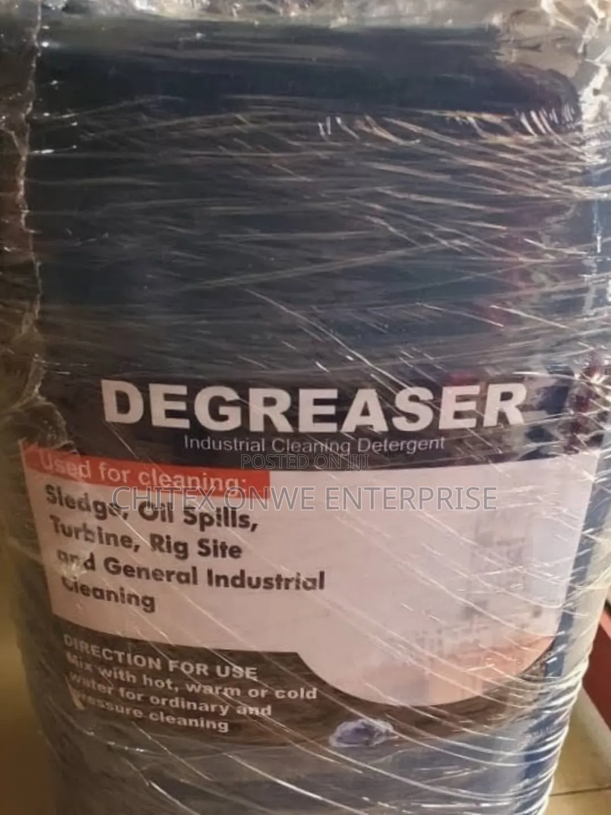 Industrial Degreaser. A Degreaser/Industrial Cleaning Detergent in Port ...