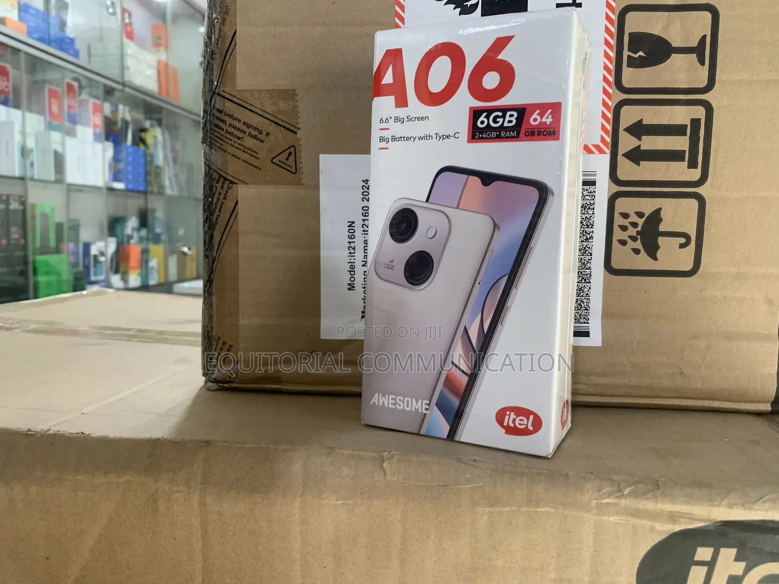 New Itel A06 64 GB Gray in Lekki - Mobile Phones, Equitorial Communications | Jiji.ng