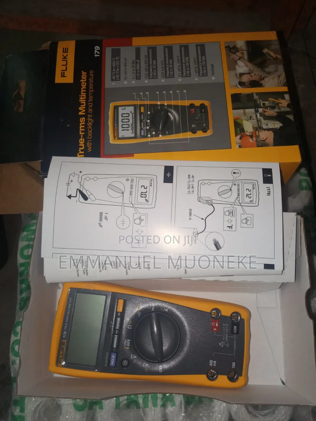 Fluke True_rms Multimeter 179 With Backlight And Temperature in Lagos Island (Eko) - Measuring ...
