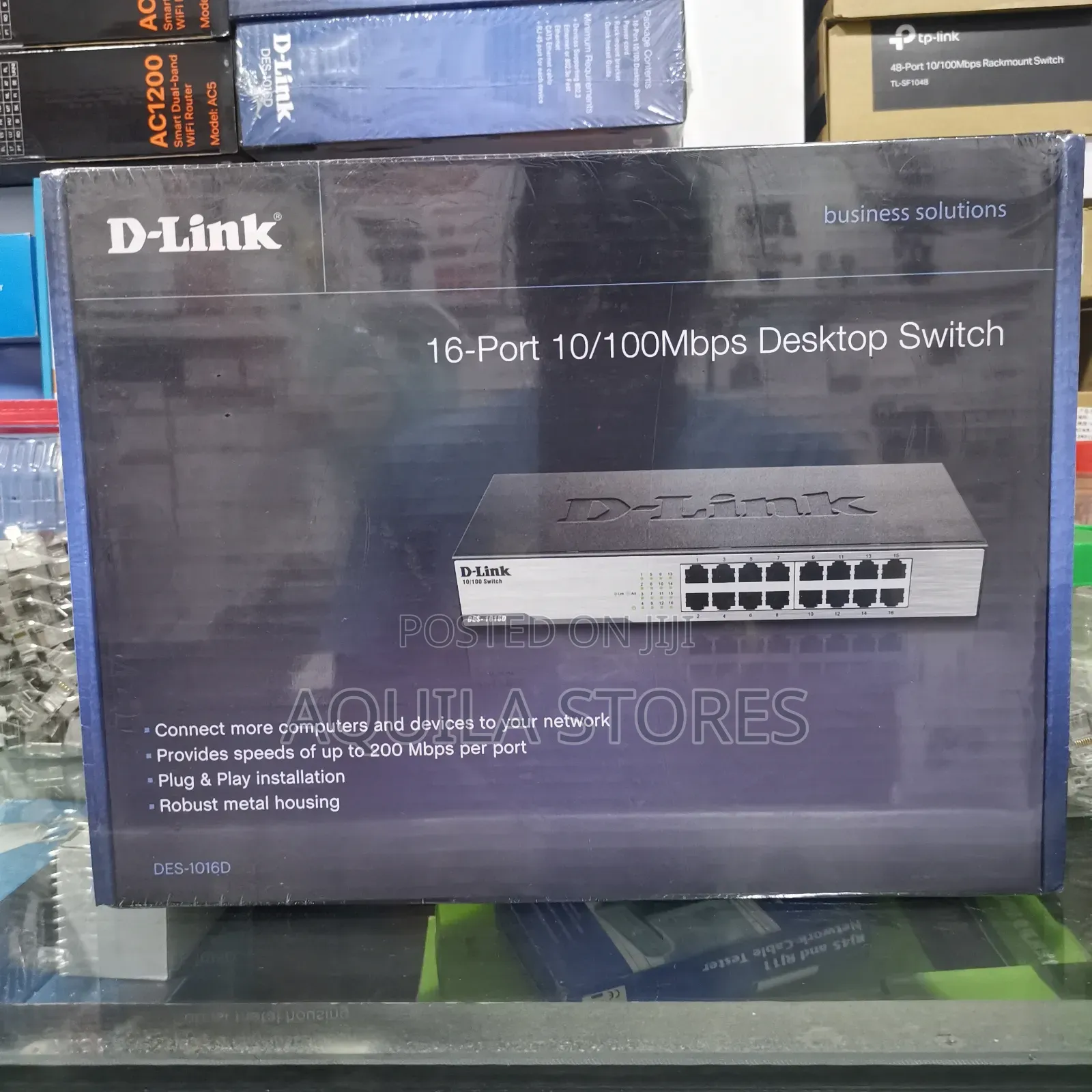 D-link Des-1016d 16-port 10/100mbps Desktop Switch in Ikeja ...