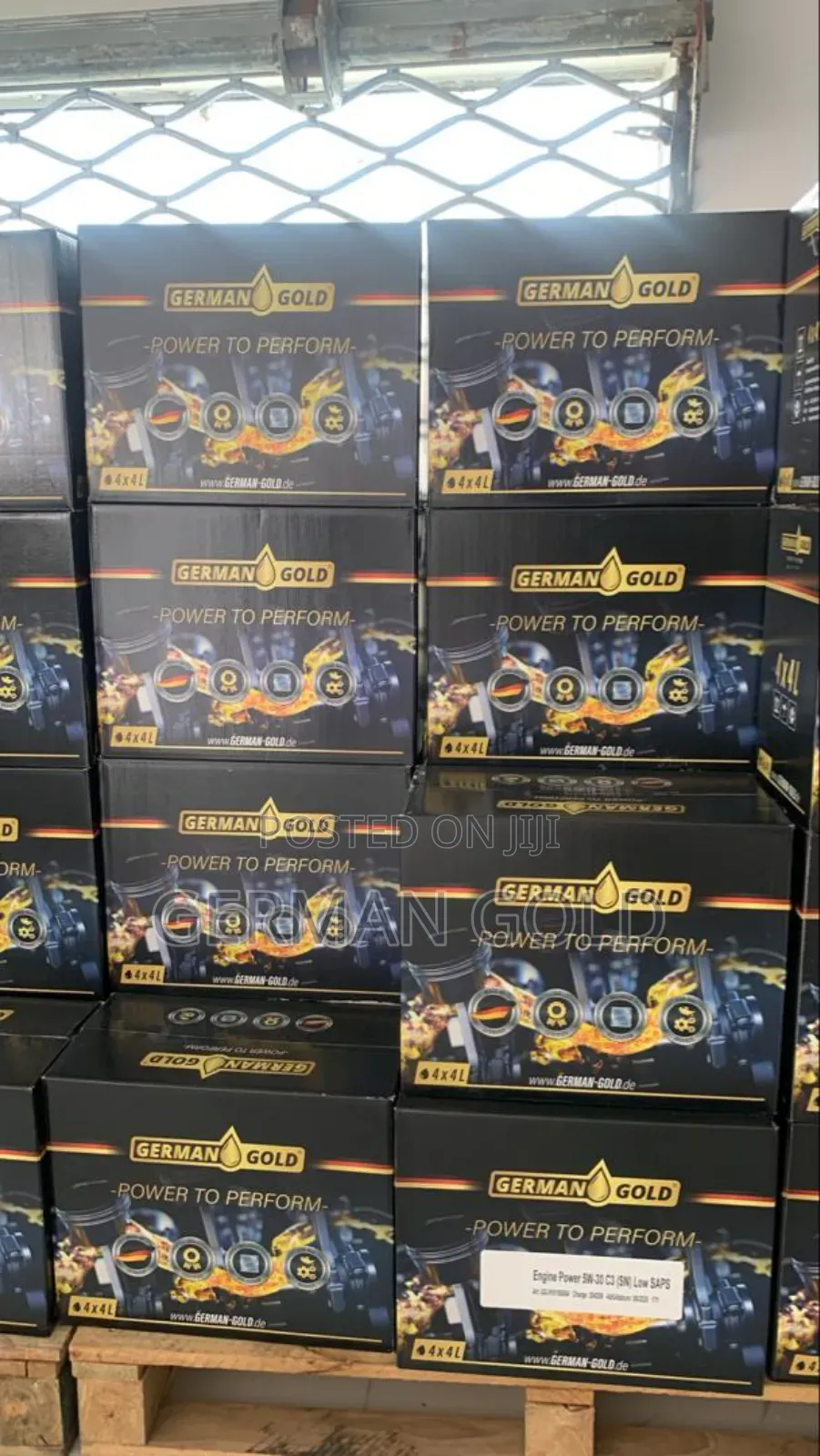 German Gold Engine Oils. 4litre.( Oils and Fluids) in Ajah - Vehicle ...