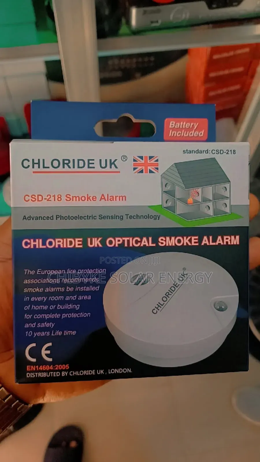 Chloride Uk Smoke Alarm in Ikeja - Electrical Equipment, Chibyke Solar ...