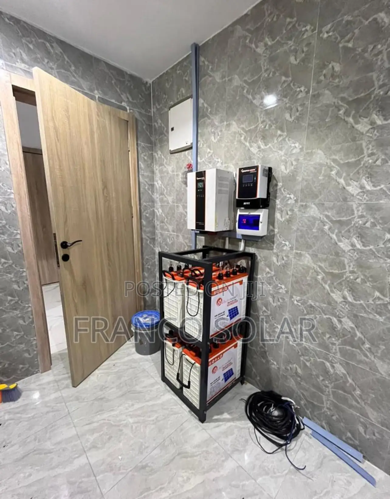 5kva Inverter / 240ah Battery X 4 / 80amp Controller /12pcs Panels in ...