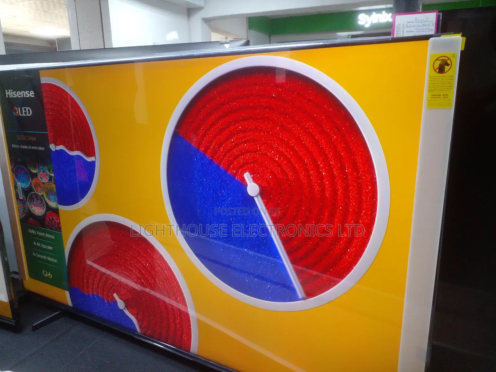 Hisense Qled Smart Tv 65q6n in Badagry - TV & DVD Equipment, Lighthouse Electronics Ltd | Jiji.ng