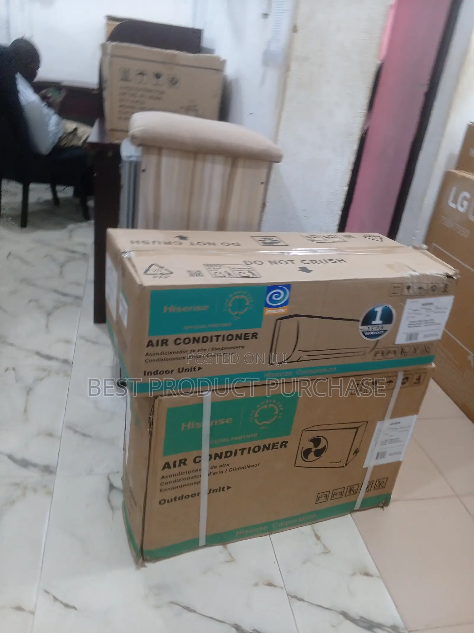 Minimalist Design Hisense Inverter Ac – 1hp in Kosofe - Home Appliances ...