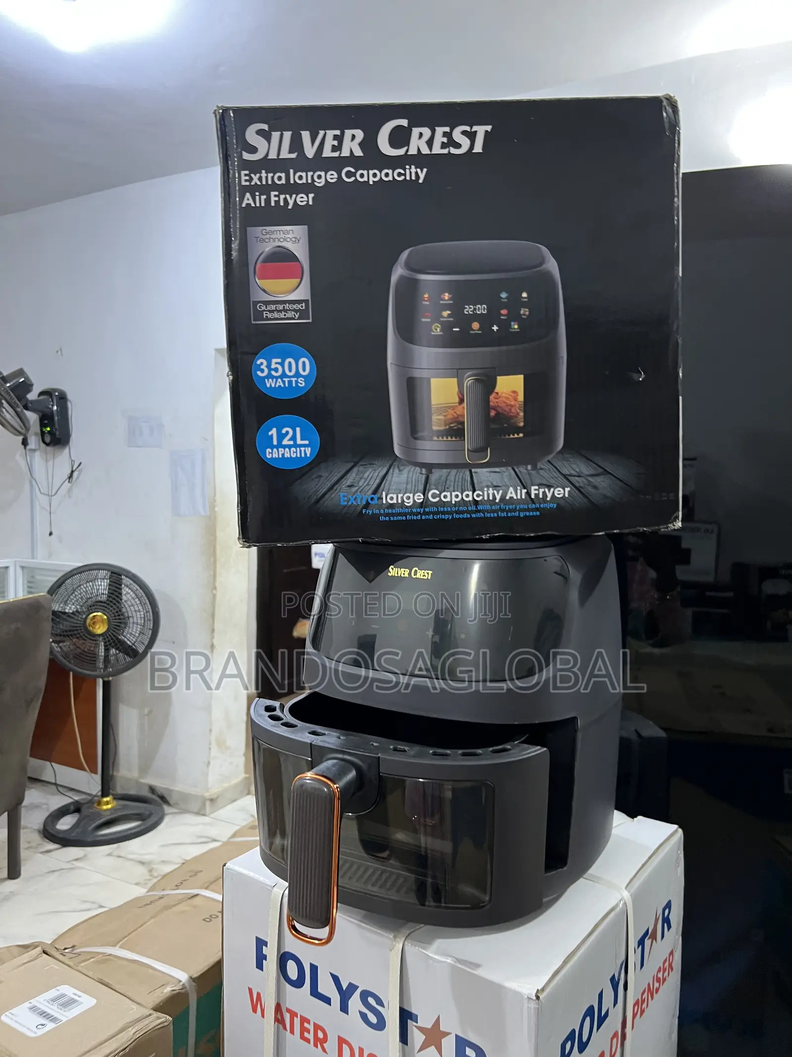 Silvercrest 12l Air Fryer Oven Combo – Multi-Cooker Jd689b for sale ...