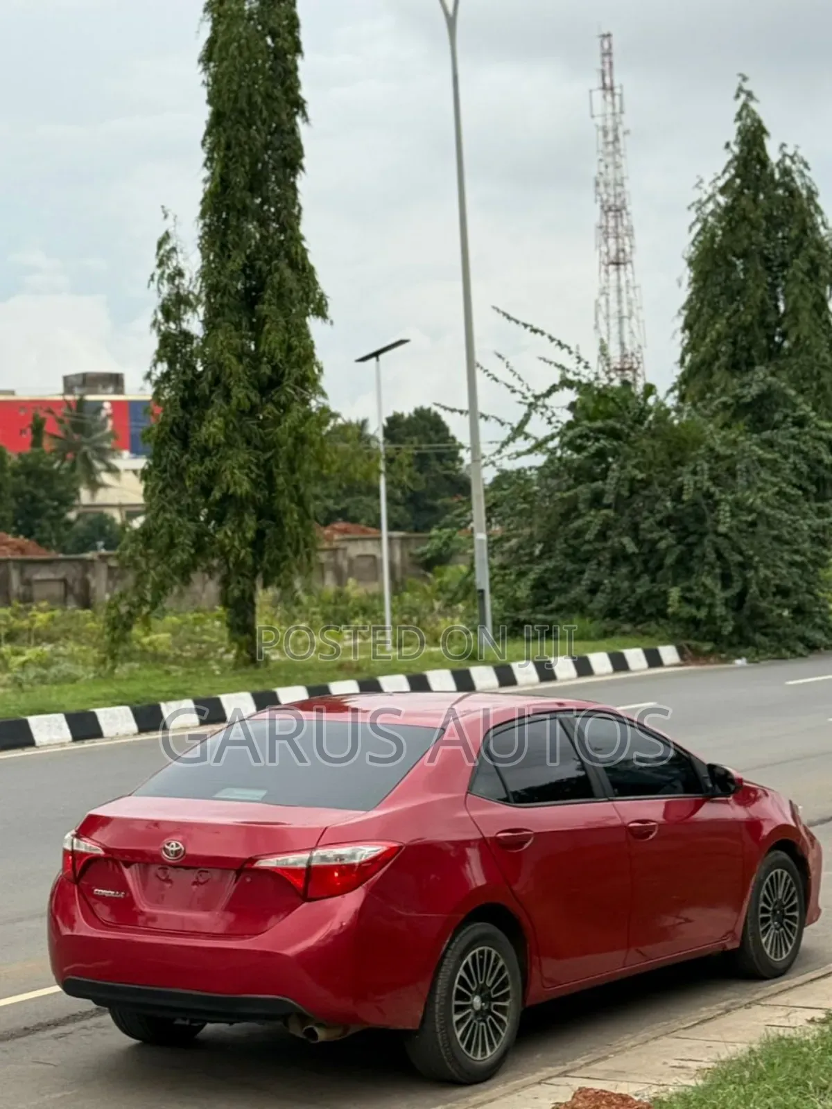 Toyota Corolla LE ECO 4dr Sedan (1.8L 4cyl CVT) 2017 Red in Gwarinpa ...