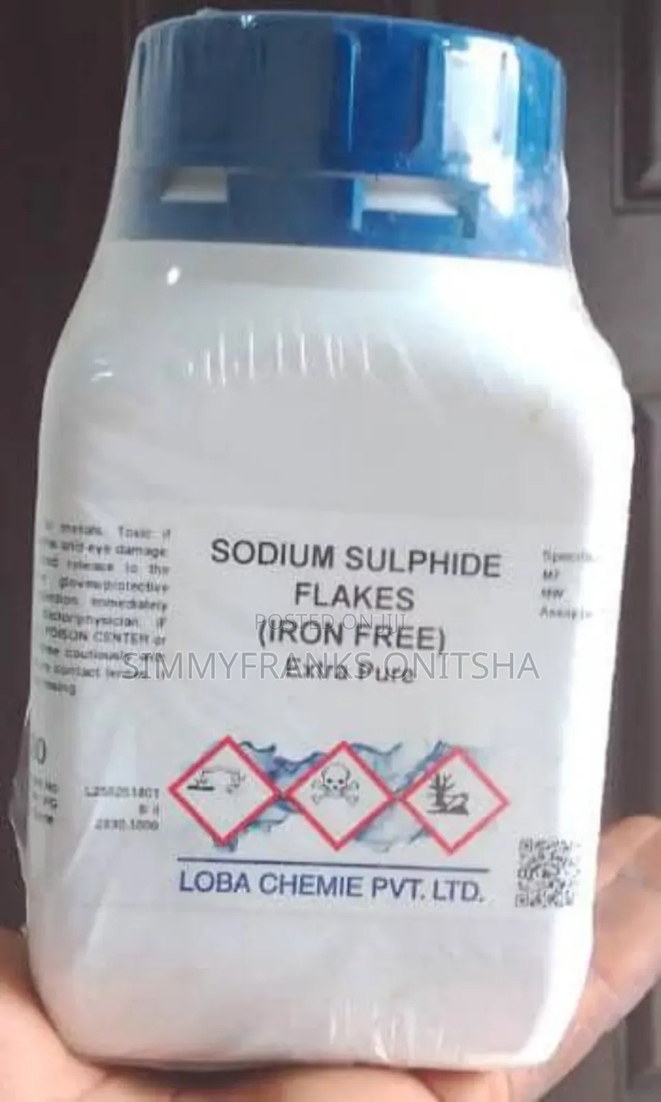Sodium Sulfide 500g in Onitsha - Medical Equipment & Supplies, Simmyfranks Onitsha | Jiji.ng