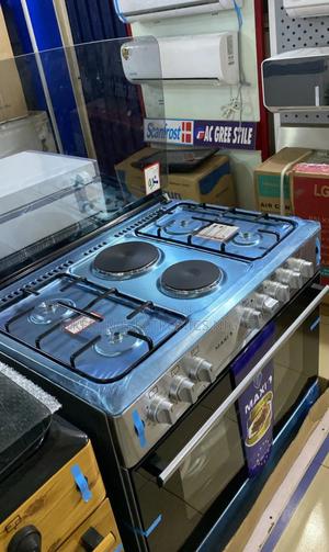 Original Maxi Made in Turkey Built-in 4+2 Standing Gas Ele Cooker in ...