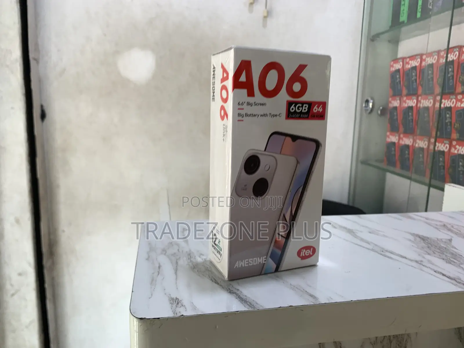 New Itel A06 64 GB Bronze in Ikeja - Mobile Phones, Tradezone Plus | Jiji.ng