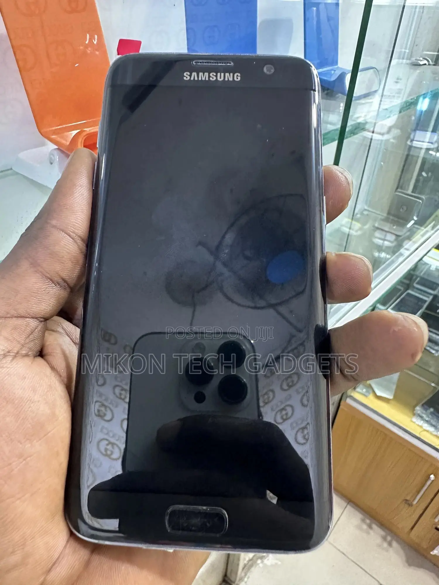 Samsung Galaxy S7 edge 32 GB Black in Ikeja - Mobile Phones, Mikon Tech Gadget Enterprise | Jiji.ng