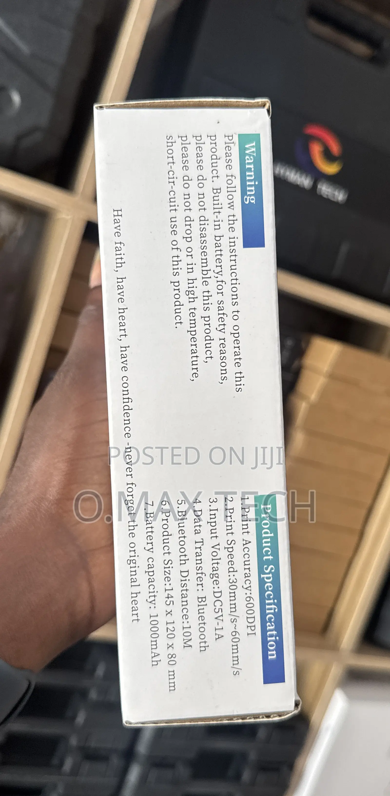 Mini Portable Intelligent Handheld Inkjet Printer in Ikeja - Printing ...