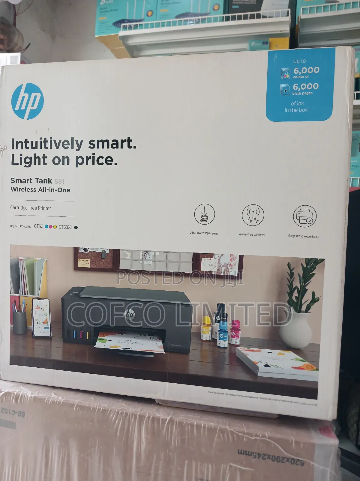 Hp Smart Tank 581 Wireless All-in-one Printer. in Ikeja - Printers ...