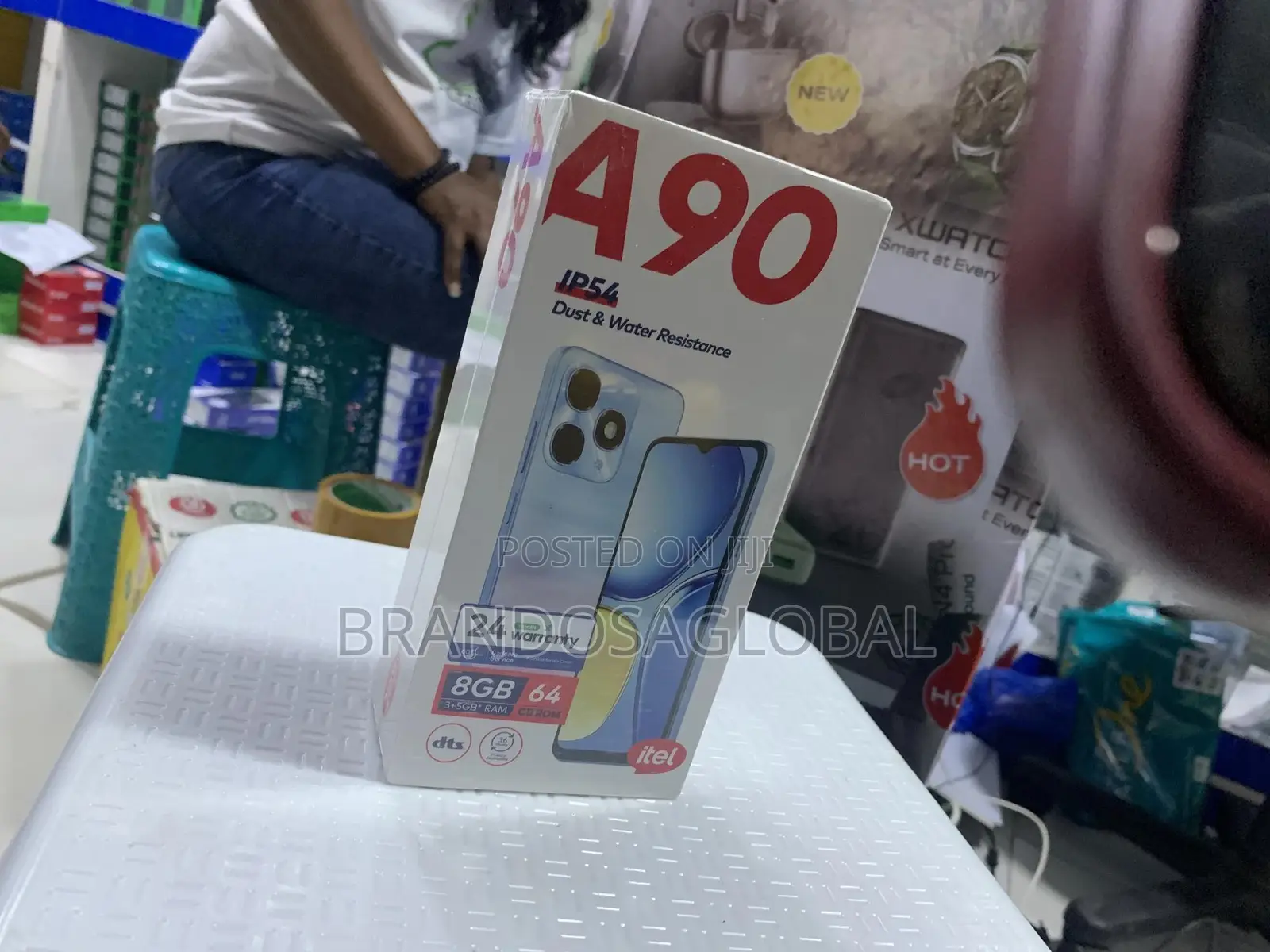 New Itel A90 64 GB Silver in Egbe/Idimu - Mobile Phones, Brandosa Global | Jiji.ng