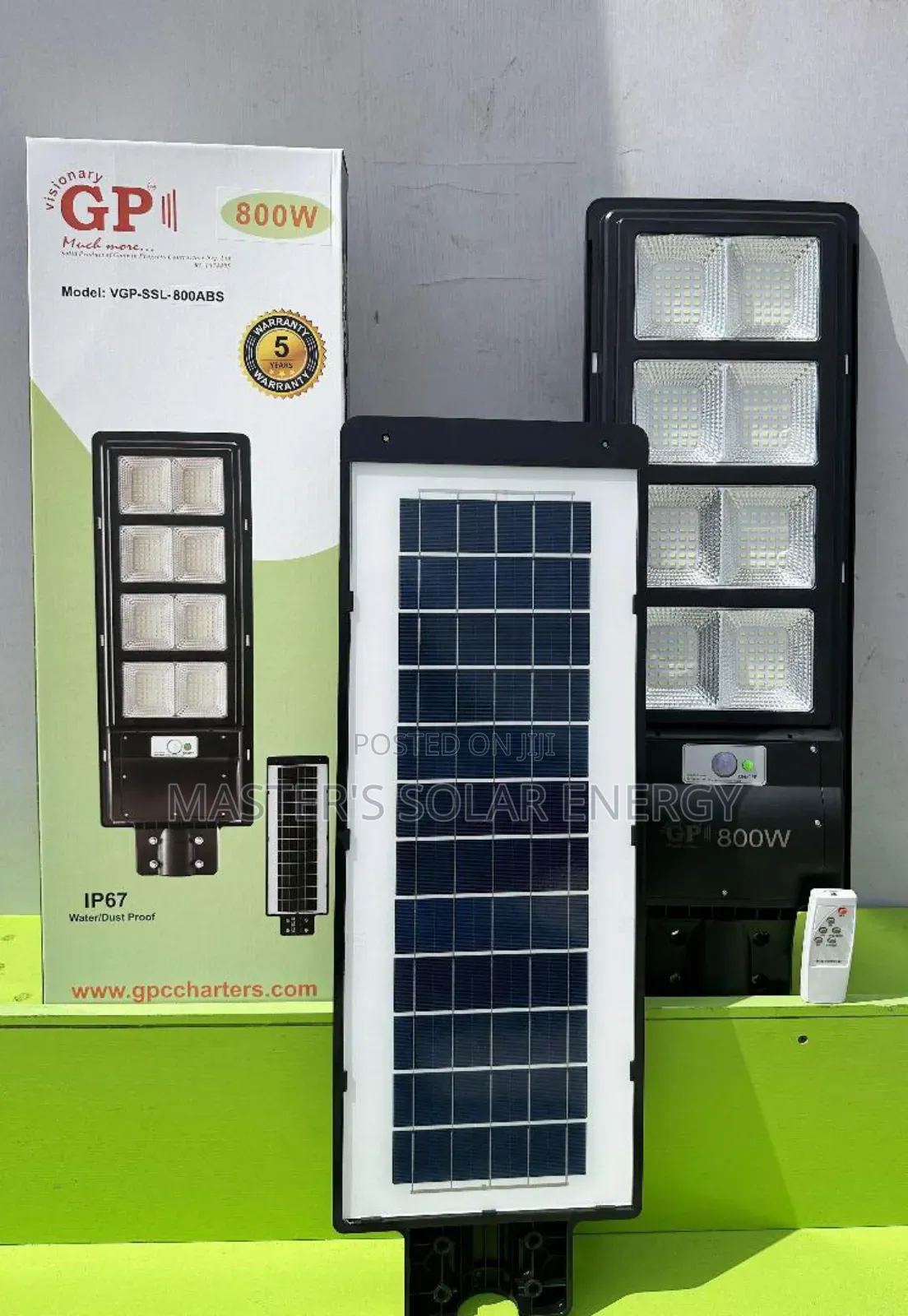 800w Solar Street Lights in Ojo - Lighting, Master's Solar Energy | Jiji.ng