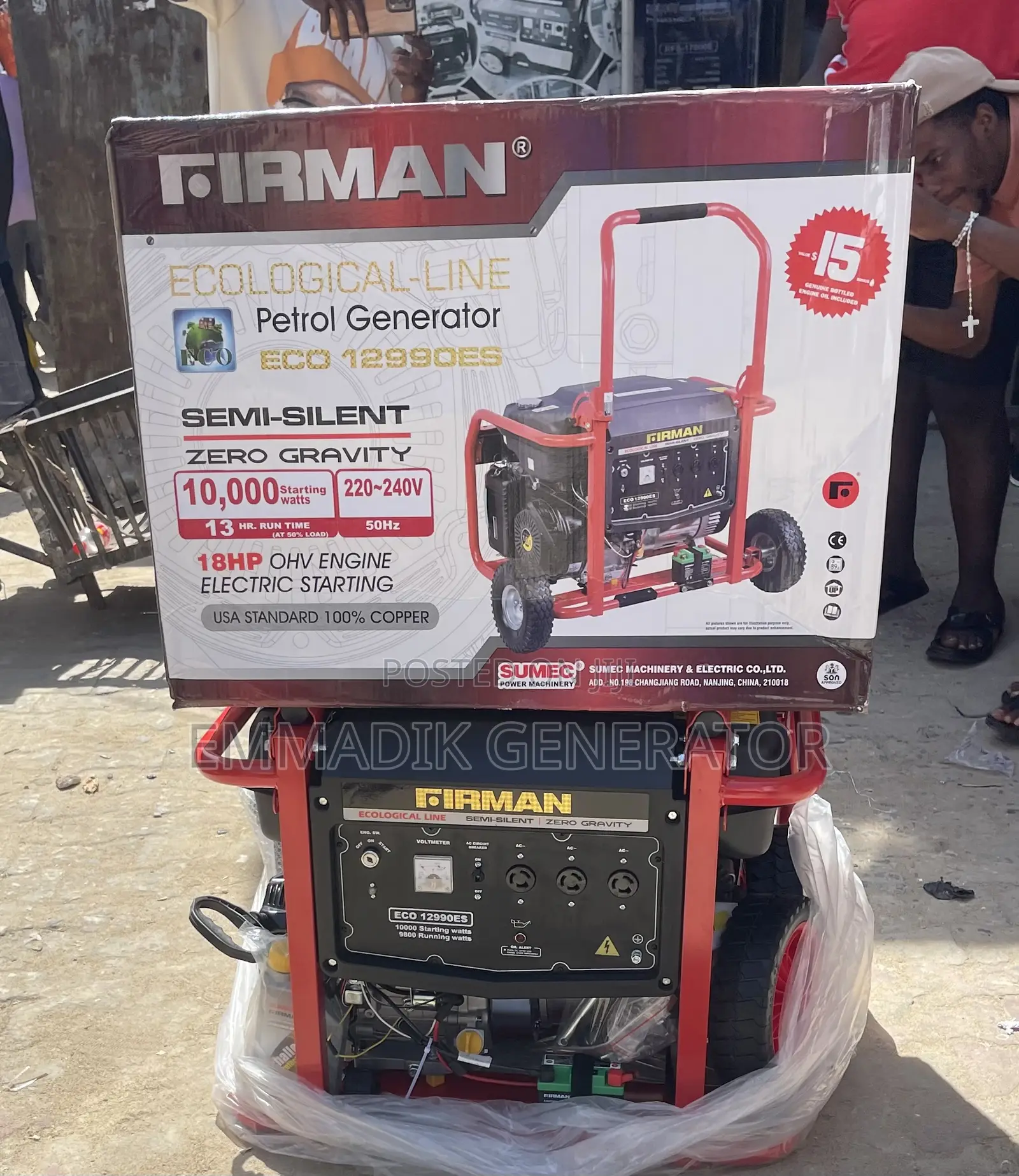 Firman Eco12990es in Ikoyi - Electrical Equipment, Emmadik Generator ...